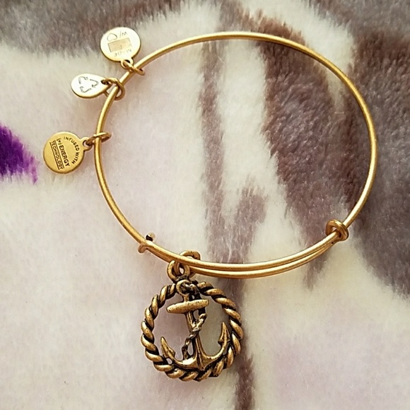 Alex and Ani | Jewelry | Alex And Ani Anchor Bracelet | Poshmark